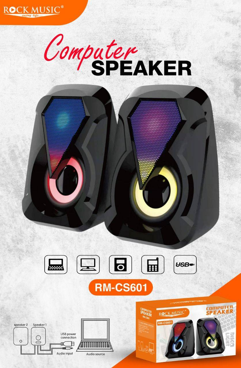 RM CS 601 Computer Speakers - wholesale mobile accessories and spares